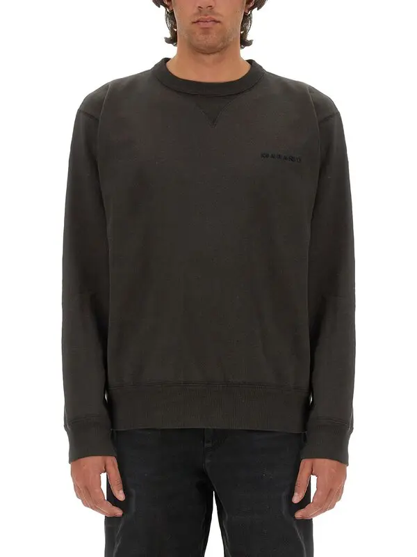 MARANT Sweatshirt With Logo - Black