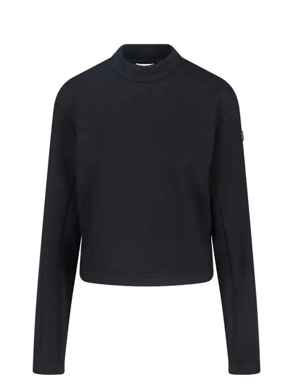Moncler X Ee72 Edward Enninful Crewneck Sweatshirt - Black
