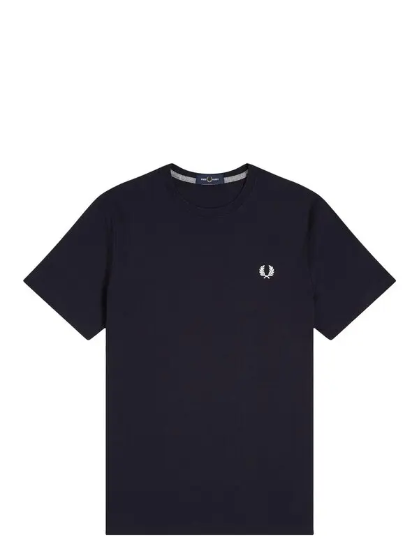 Fred Perry Cotton T-shirt - Blue