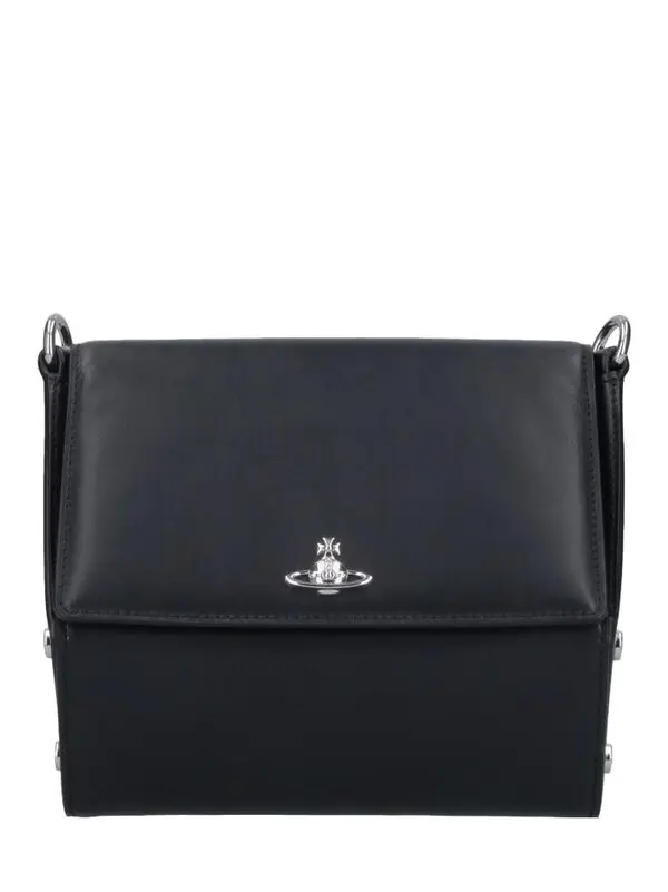 Tory Burch Logo Shoulder Bag - Black