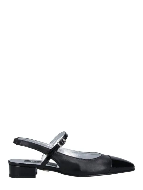 CAREL Oceano Slingback Mules - Black