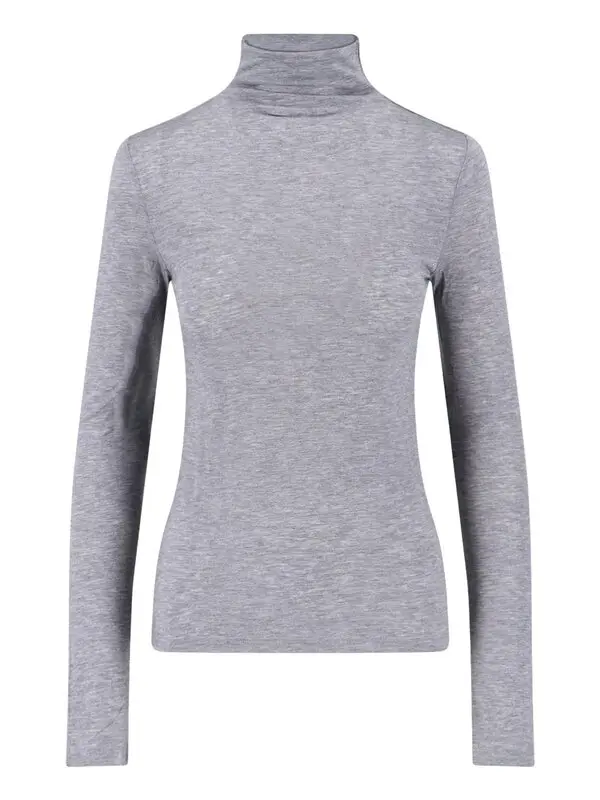 TONYWACK Wool Blend Top - Gray