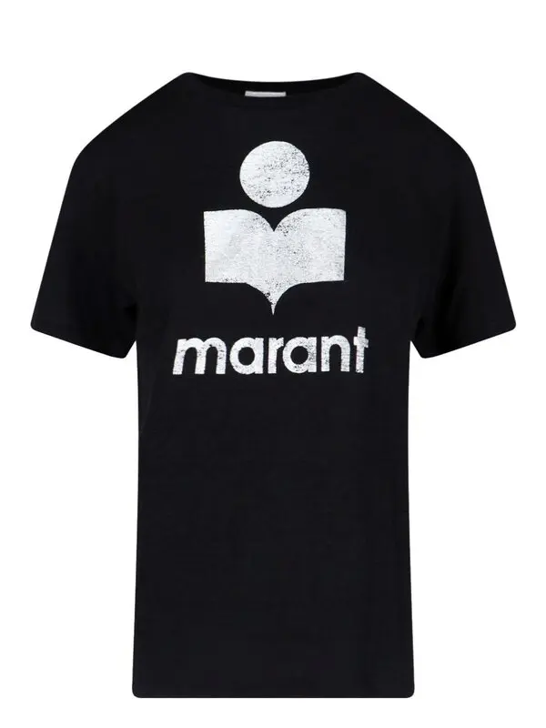 Isabel Marant Printed 'zewel' T-shirt - Black
