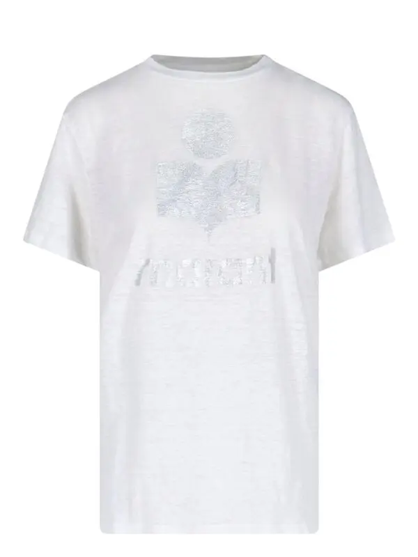 Isabel Marant Printed 'zewel' T-shirt - White