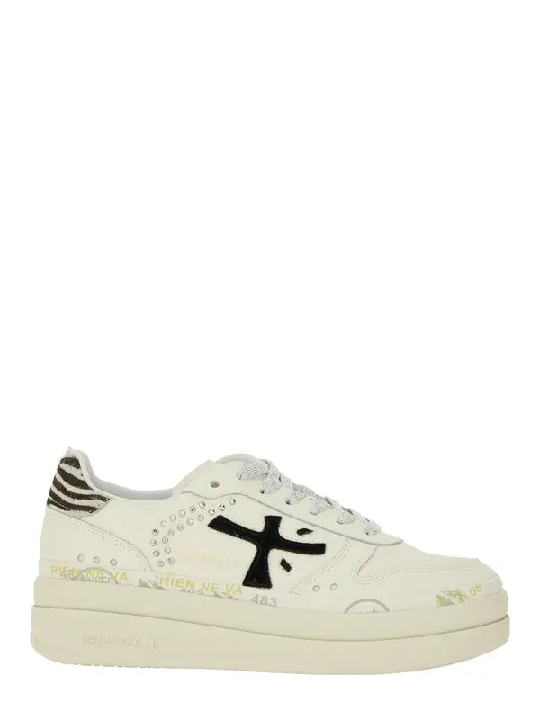 Premiata Low Top Sneakers - White