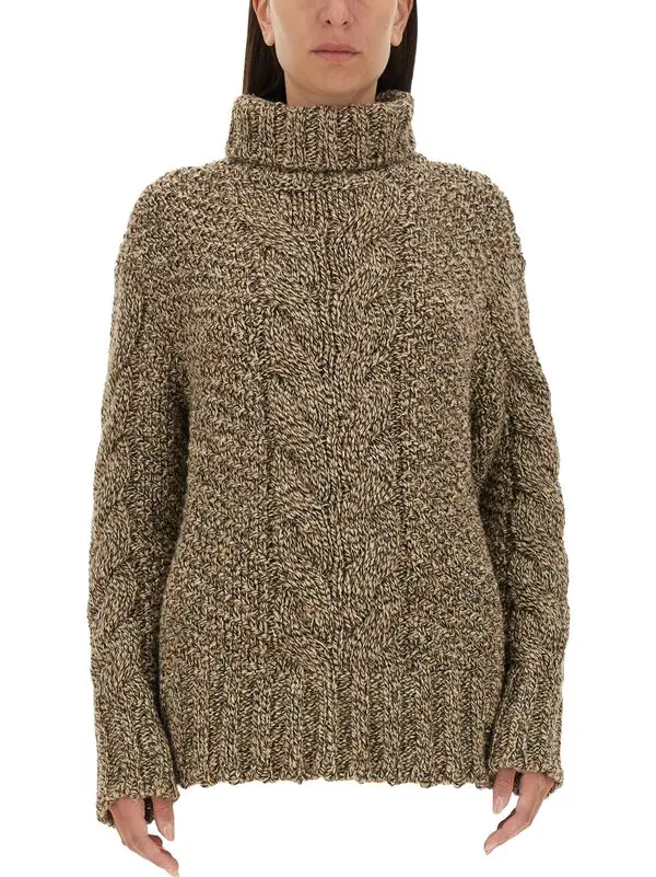 Kiton Oversized Camel Wool Jersey - Brown