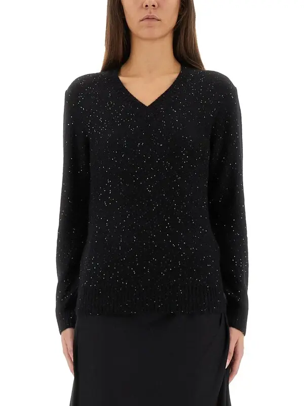 Fabiana Filippi Sequined Shirt - Black