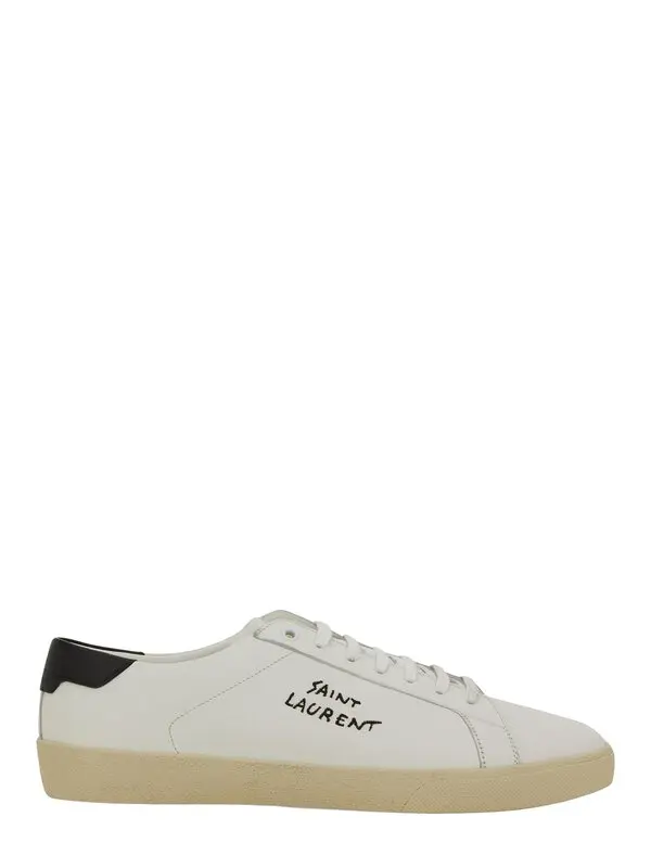 Saint Laurent Court Sl/06 Sneakers - White