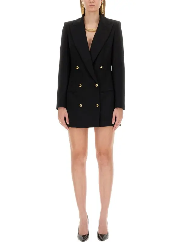Moschino Jacket Dress - Black