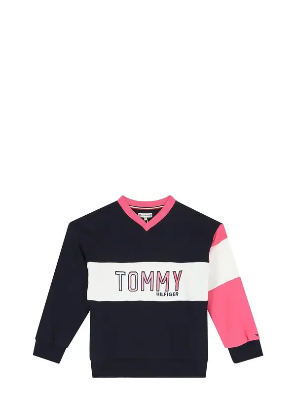 Tommy Hilfiger Colorblock Crewneck Sweatshirt - Multicolour