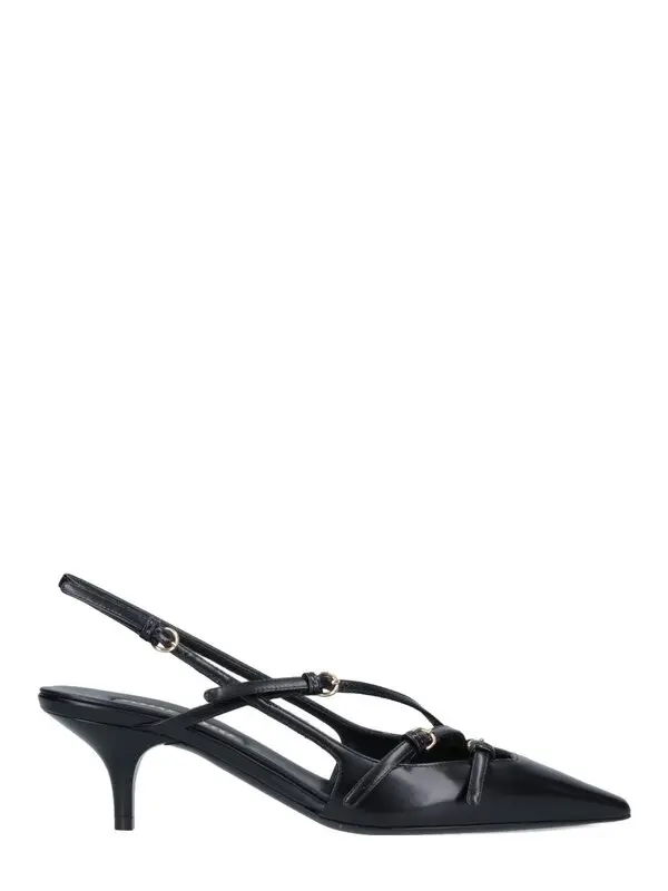 Miu Miu Décolleté Slingback - Black
