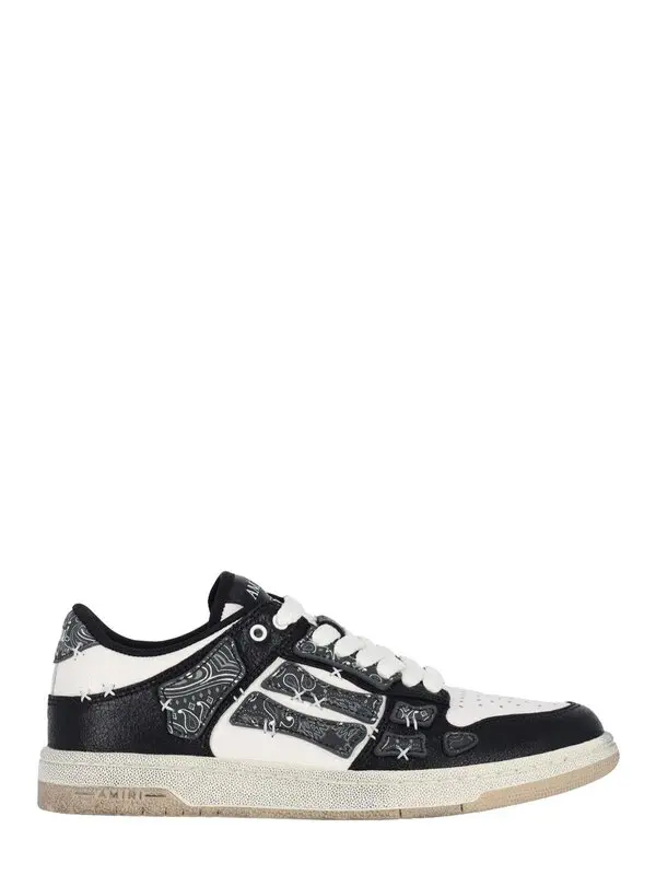 Amiri Skel Low Top Sneakers - Black