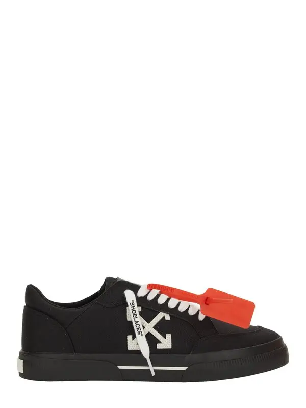Off-White Low Vulcanized Sneakers - Black