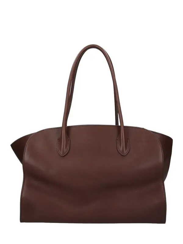 THE ROW Marlo 14' Tote Bag - Brown