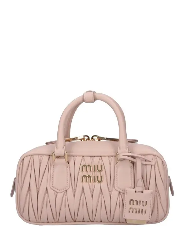 Miu Miu Arcadie Handbag - Beige