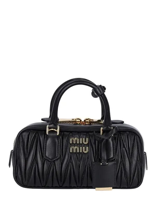 Miu Miu Arcadie Handbag - Black