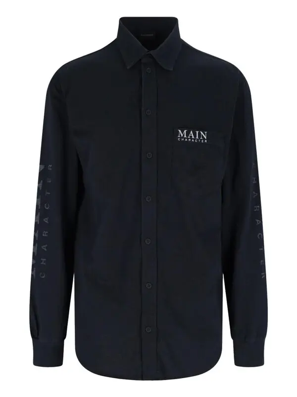 Balenciaga Main Character' Shirt - Black