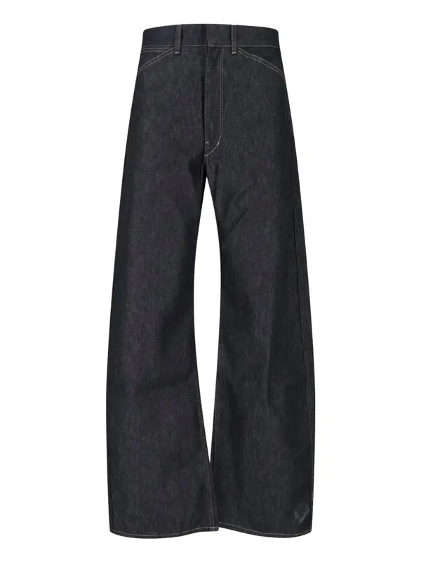 Alaïa Rounded Jeans - Black