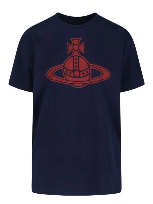 VIVIENNE WESTWOOD Orb T-shirt - Blue