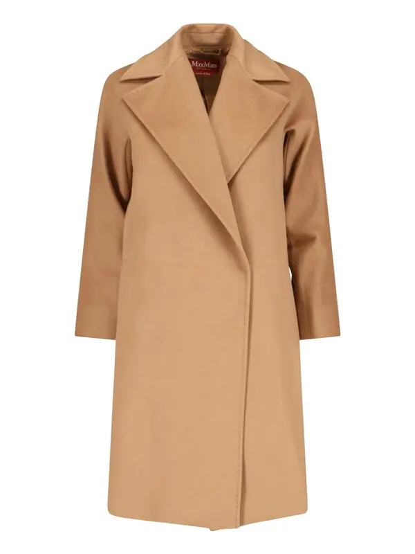 Max Mara Dravenna Virgin Wool Coat - Brown
