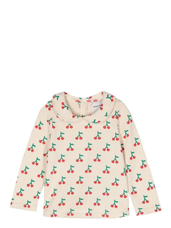 BOBO CHOSES Baby Cherry T-shirt - White
