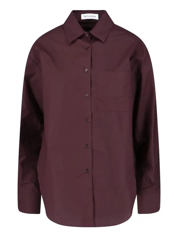 THE FRANKIE SHOP Lui Shirt - Purple