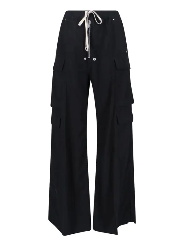 Rick Owens Jumbo Belas Cargo Pants - Black