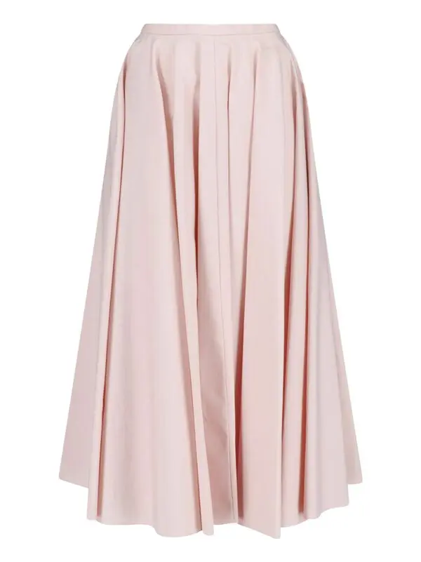 Coperni Poplin Maxi Skirt - Pink