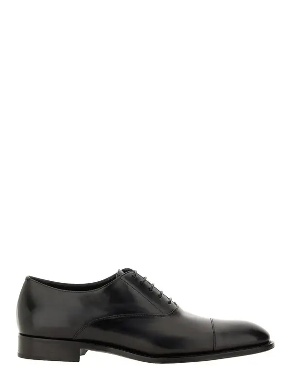 Saint Laurent Adrien Oxford Shoe - Black