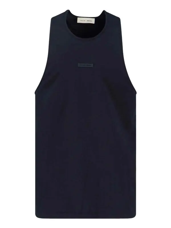 Fear Of God Tank Top "essential - Black