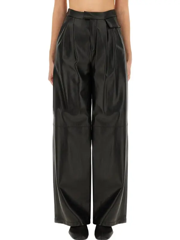 ZONA20 MILANO Straight Leg Pants - Black