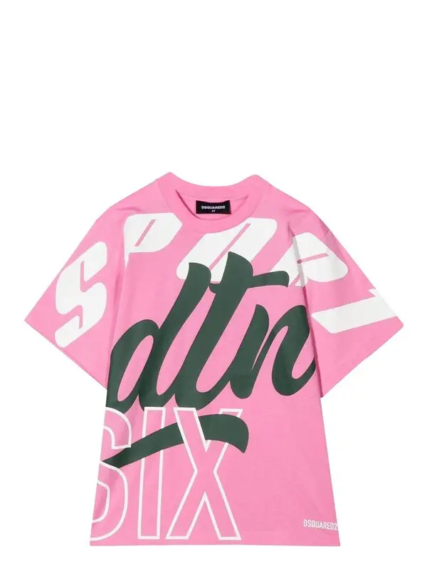 Dsquared2 Printed T-shirt - Pink