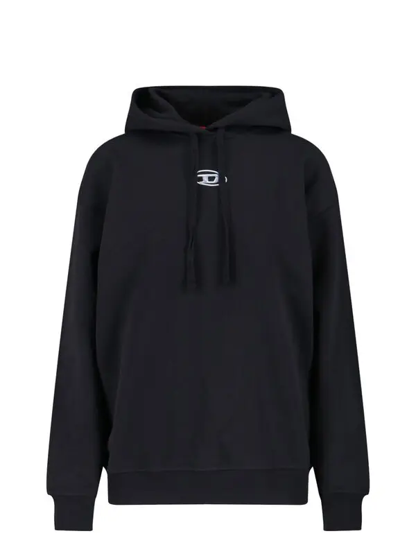 DIESEL F-buxt-hood-od Hoodie - Black