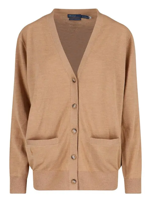 Polo Ralph Lauren Wool Cardigan - Beige