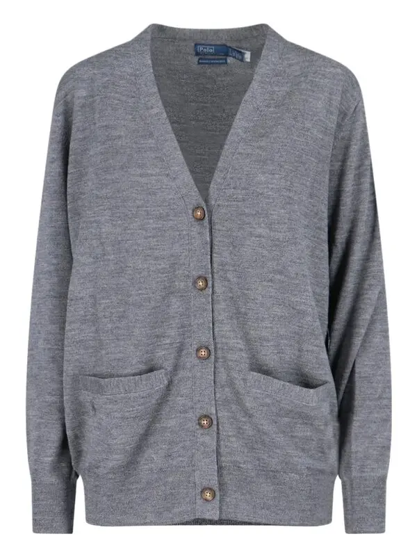Polo Ralph Lauren Wool Cardigan - Gray
