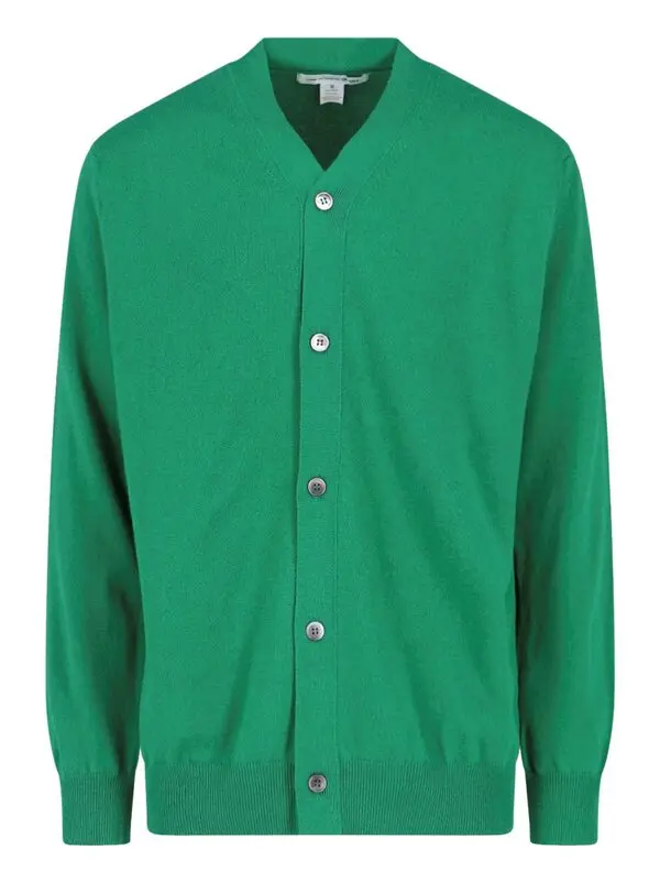 LEMAIRE Wool Cardigan - Green