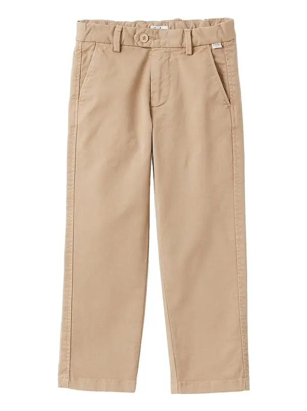 IL GUFO Straight Leg Trousers - Beige