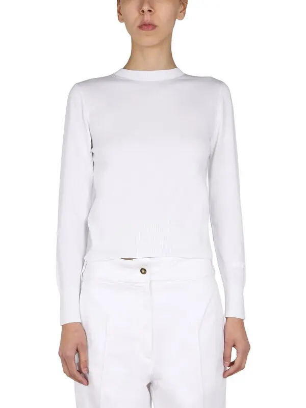 Patou Bow Jersey - White