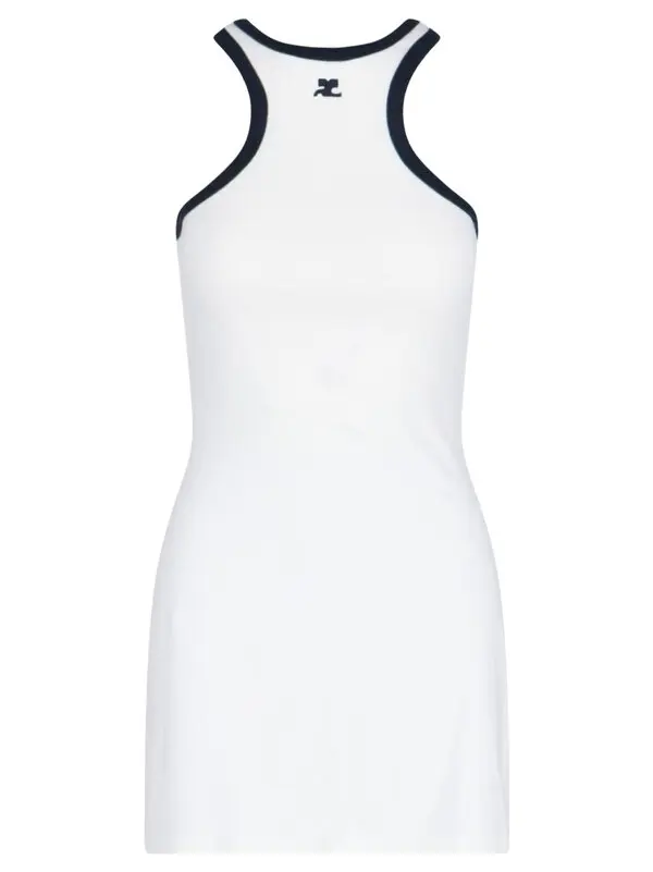 Ralph Lauren Mini Sheath Dress - White