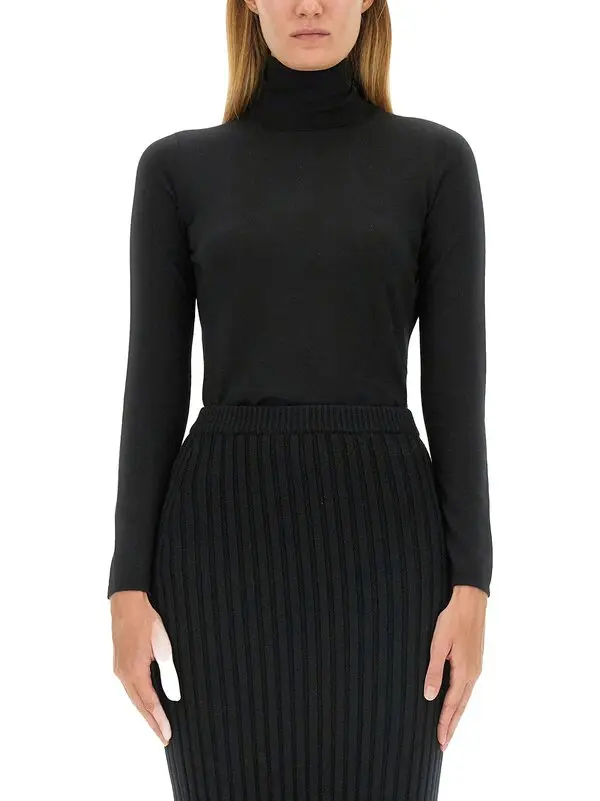 Max Mara Adda Jersey - Black