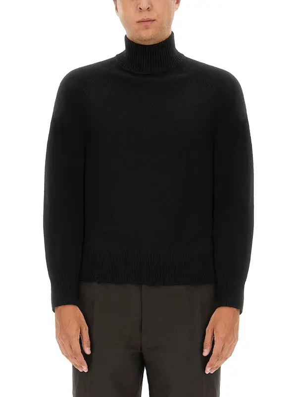 Dries Van Noten Mutated Slim Fit Shirt - Black