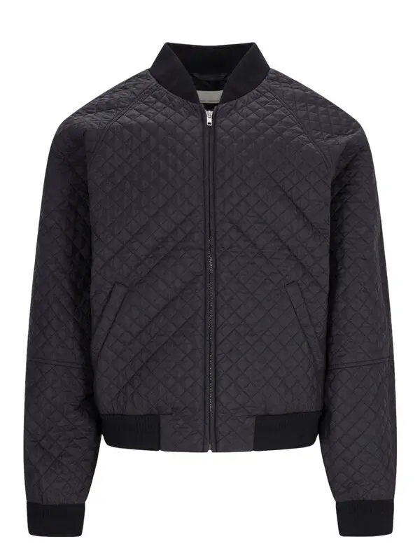 Miu Miu Quilted Jacket - Black