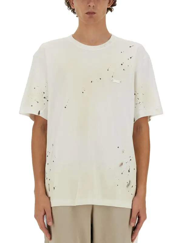 Helmut Lang T-shirt With Print - White