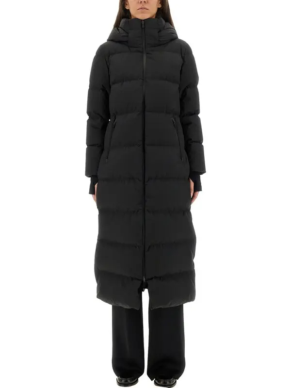 Herno Two-layer "windstopper" Long Coat - Black