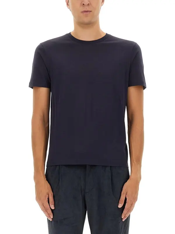 Herno Wool T-shirt - Blue