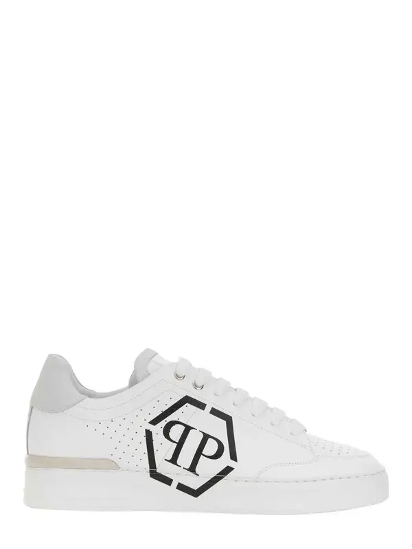 Philipp Plein Logo Sneakers - White
