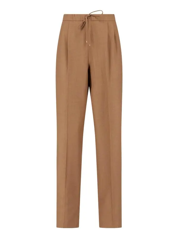 Max Mara Gitti Cashmere Pants - Brown