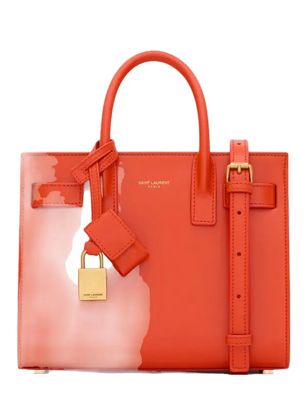 Saint Laurent Sac De Jour Nano Bag - Orange