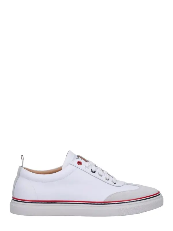 Thom Browne Tricolor Detail Sneakers - White
