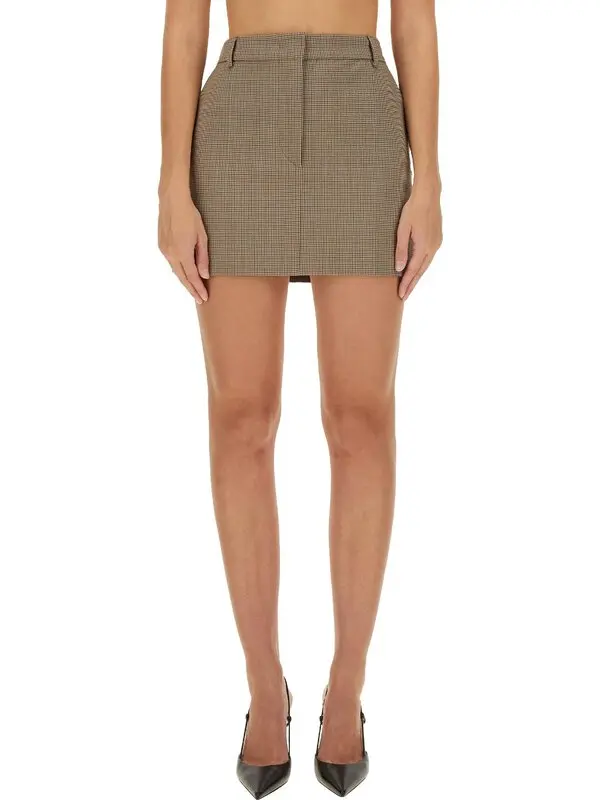 Sportmax Throttle Skirt - Beige